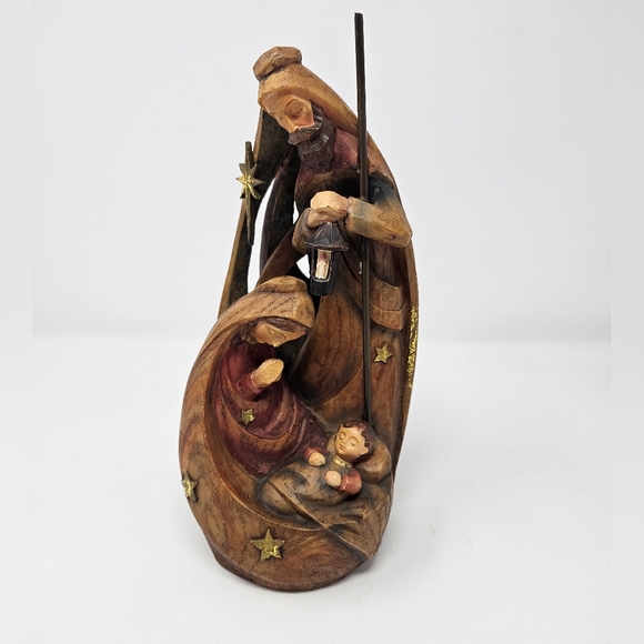 Roman | Holiday | Vintage Nativity Figurine Roman Inc Holy Family Mary ...